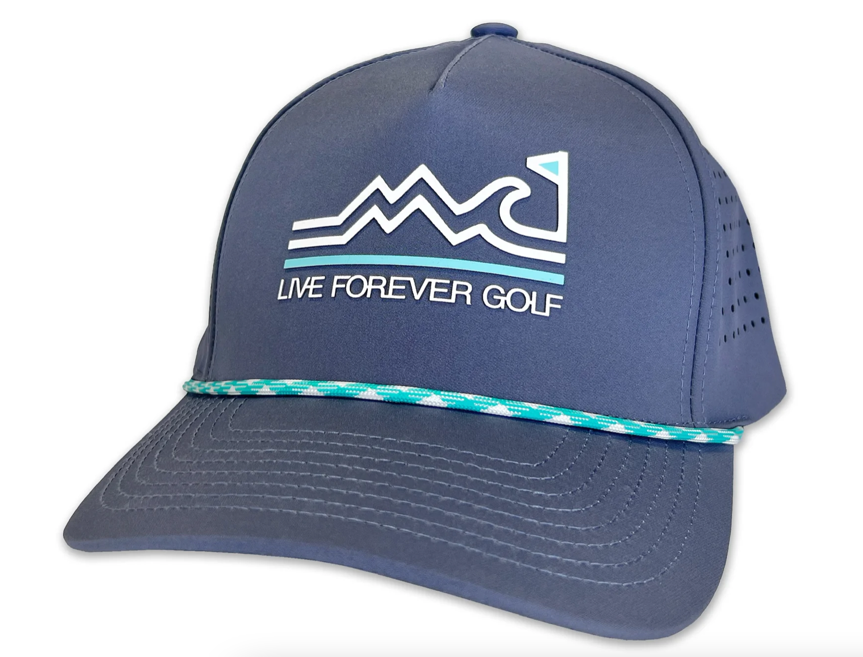 Live Forever Golf - Out of Office Performance Rope Hat | Pebblehurst