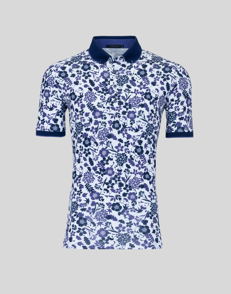 Greyson Clothiers - Wild Flower Polo | Pebblehurst